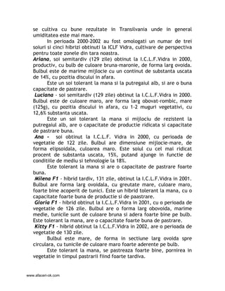 Cultivarea cepei | PDF