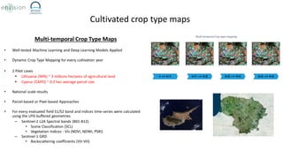 Cultivated Crop Type Maps | PPT