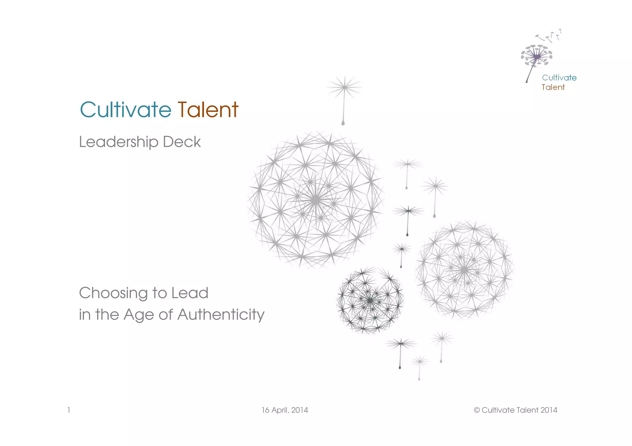 Cultivate leadership model | PPT