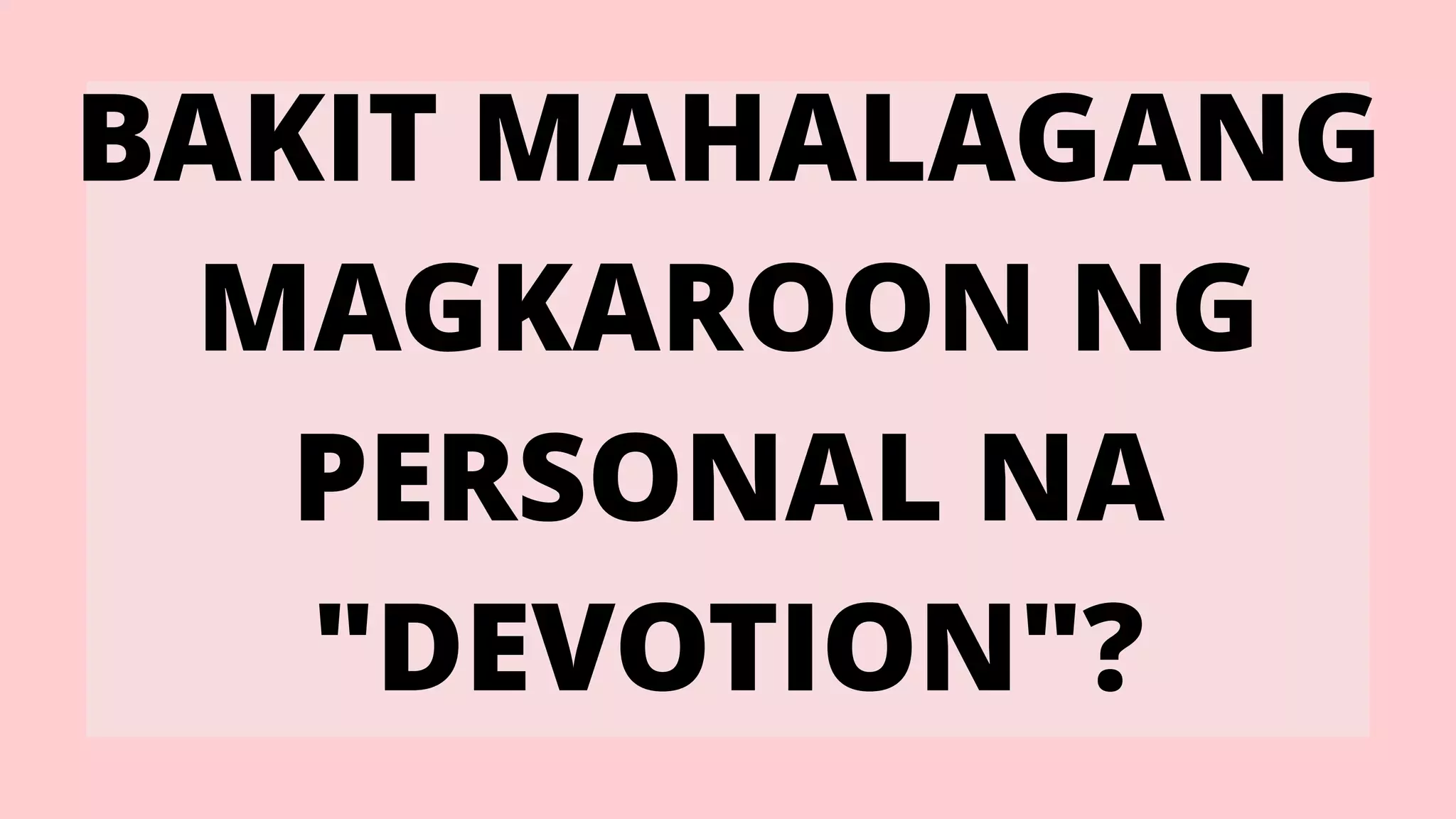 Cultivating a relationship with God. | PPTX