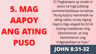 Cultivating a relationship with God. | PPTX