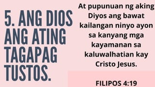 Cultivating a relationship with God. | PPTX