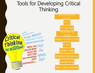 Cultivating Critical Thinking in Classroom | PPTX