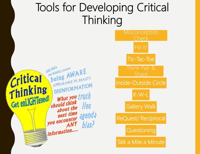 Cultivating Critical Thinking in Classroom | PPTX