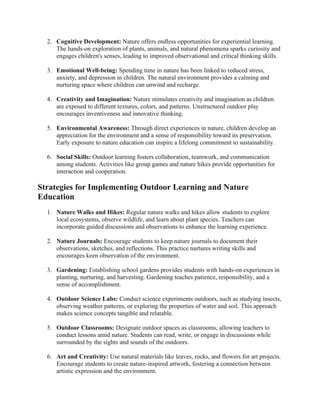 Cultivating Global Awareness in Elementary Education | PDF