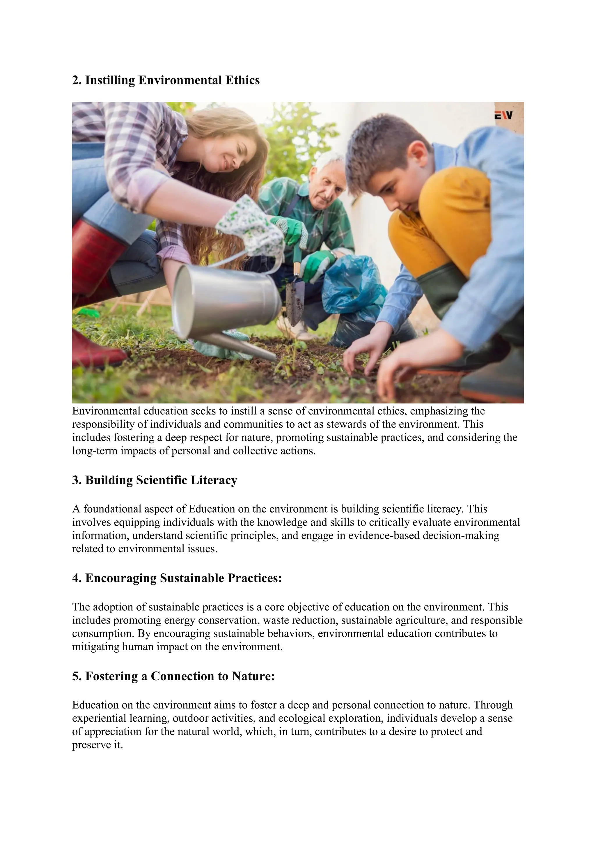 Environmental Education: Importance And Strategies | Enterprise Wired | PDF