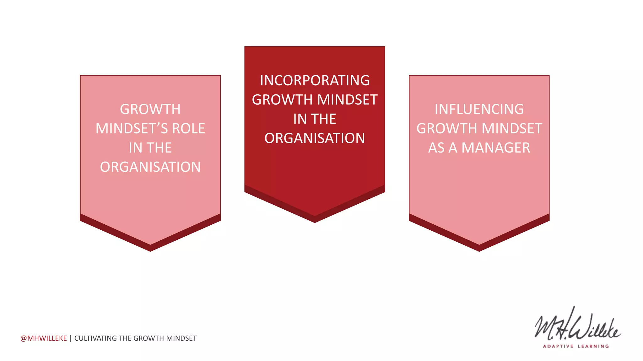 Cultivating the Growth Mindset in the Organisation | PPTX