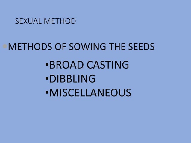 general method of cultivation of medicinal plants | PPTX | Agriculture ...