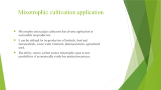 Raceway ponds - Mixotrophic and heterotrophic cultivation of microalgae ...