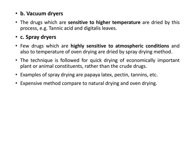 Cultivation and collection of drugs of natural origin | PPTX ...