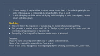 Cultivation and collection of drugs of natural origin | PDF