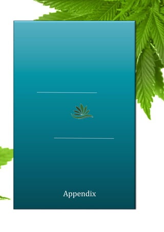 Cannabis Cultivation Business Plan Template | PDF