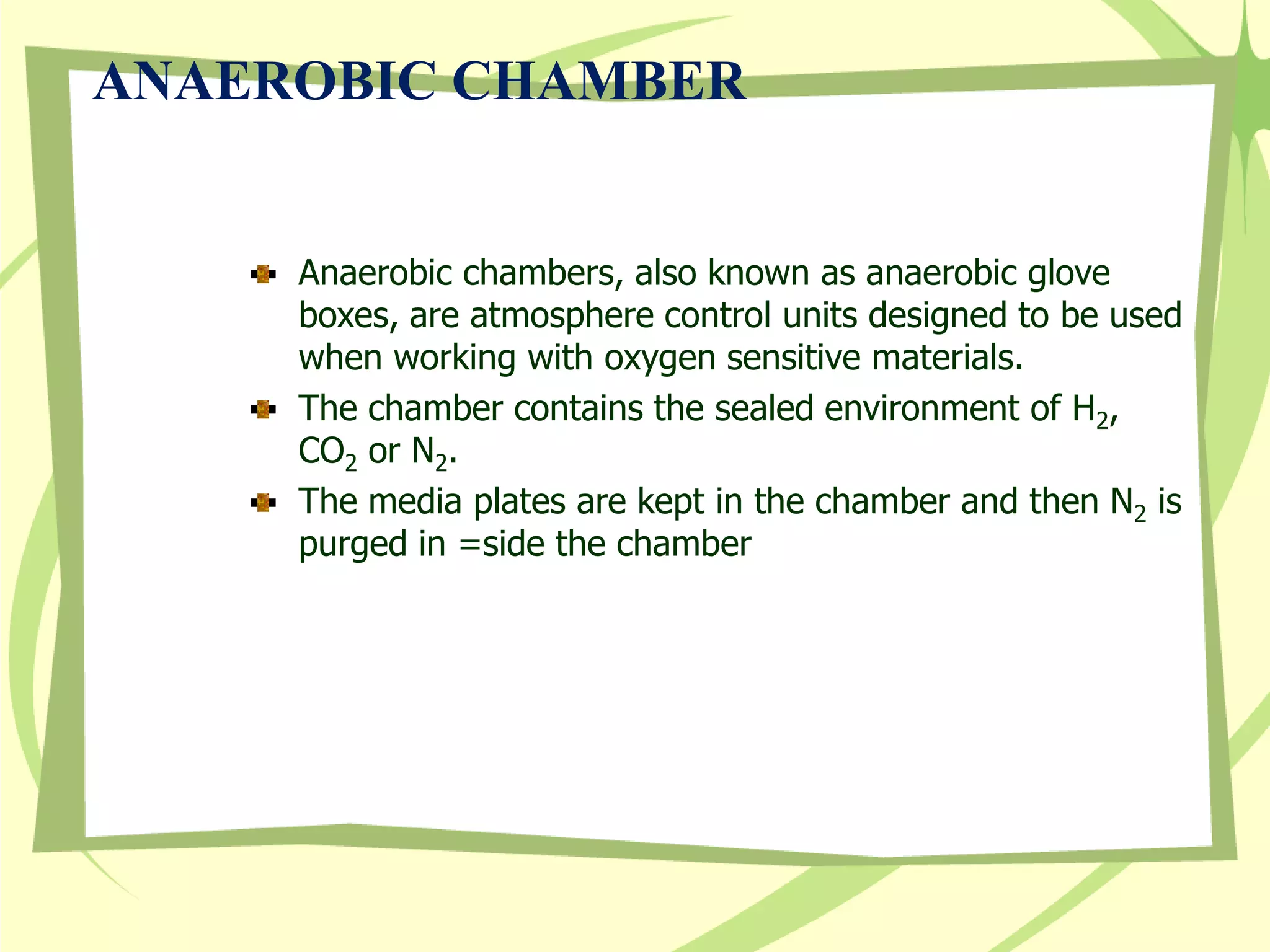Cultivation of Anaerobic Bacteria | PPTX