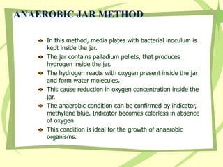 Cultivation of Anaerobic Bacteria | PPTX