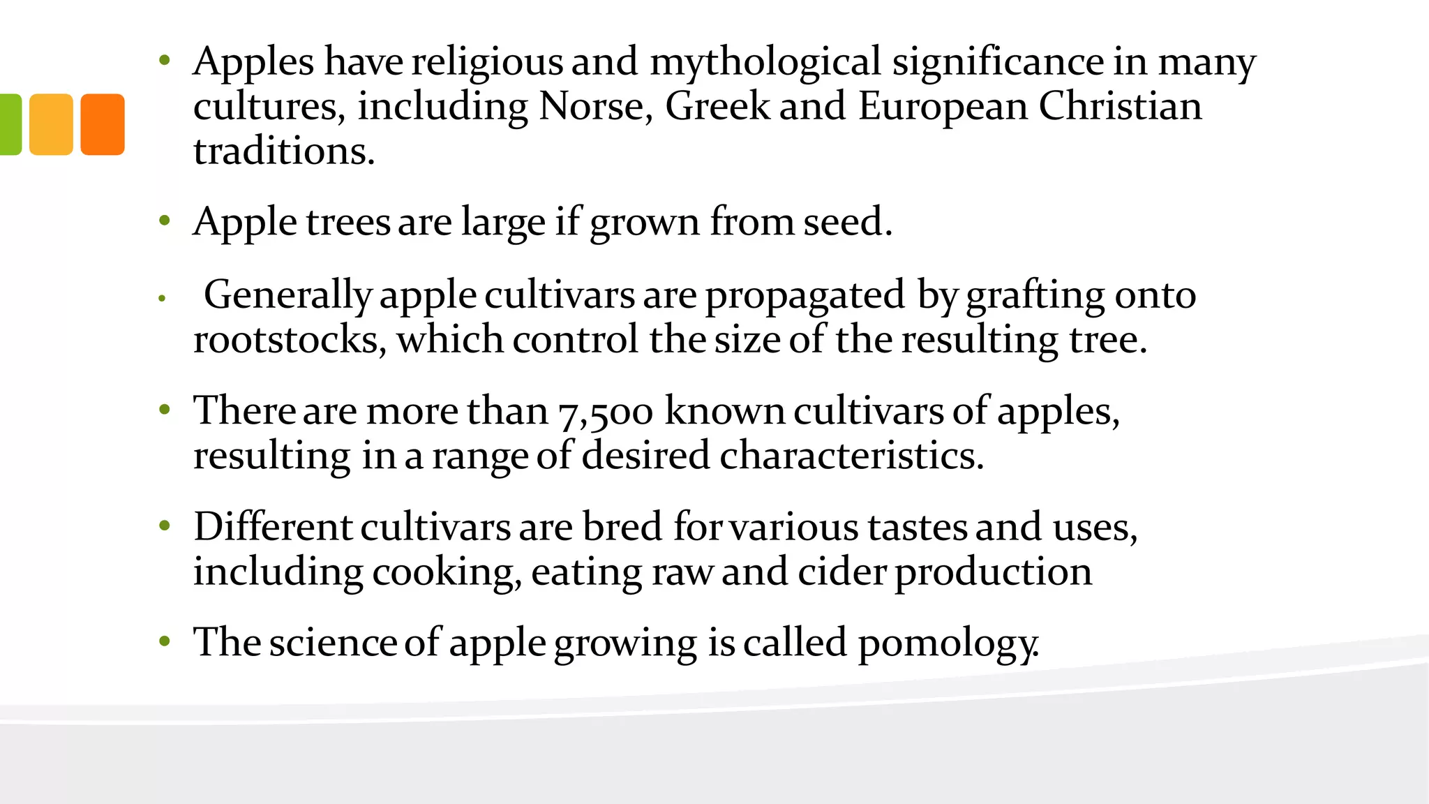 cultivation of apple | PPTX