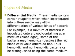 Cultivation of Bacteria | PPT