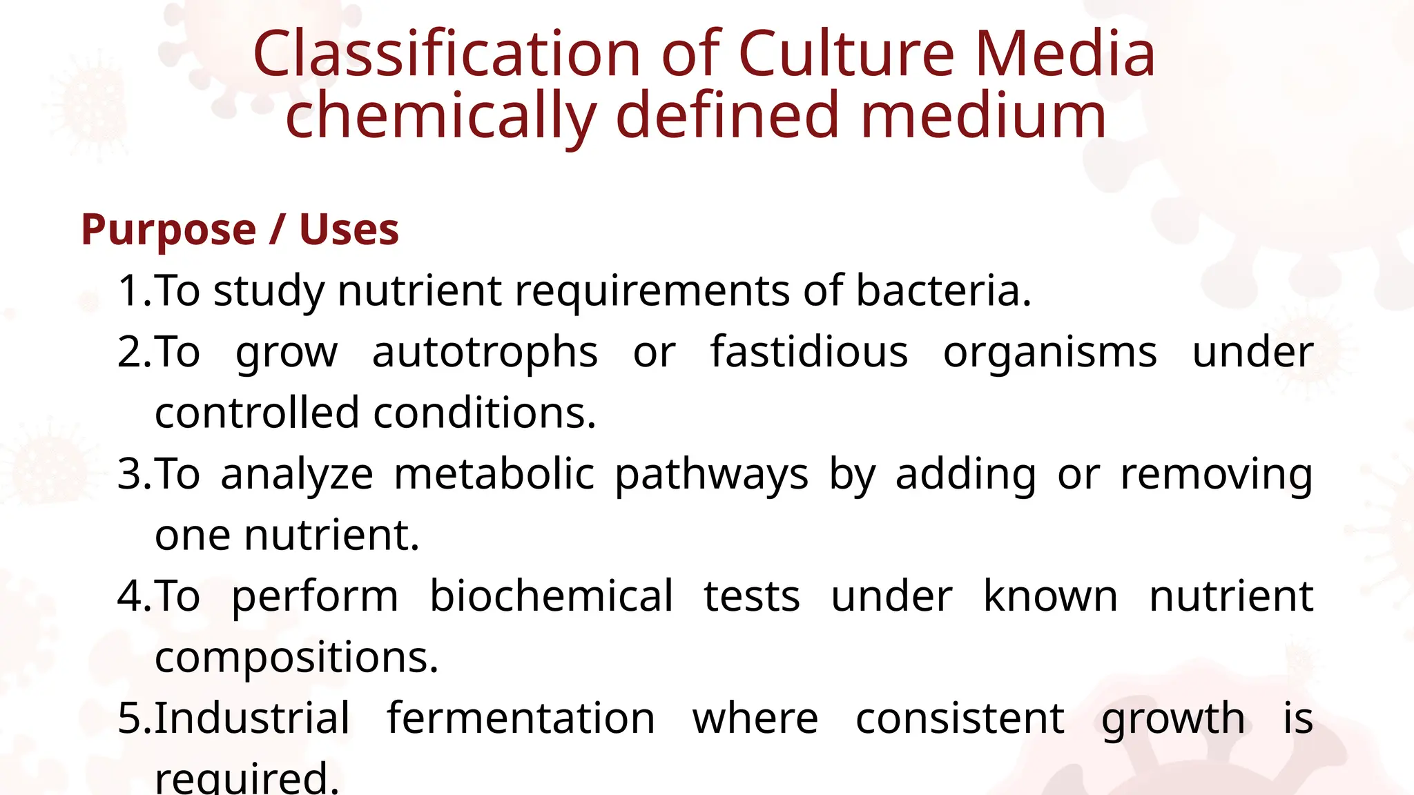 cultivation of bacteria (2).pptx required | PPTX