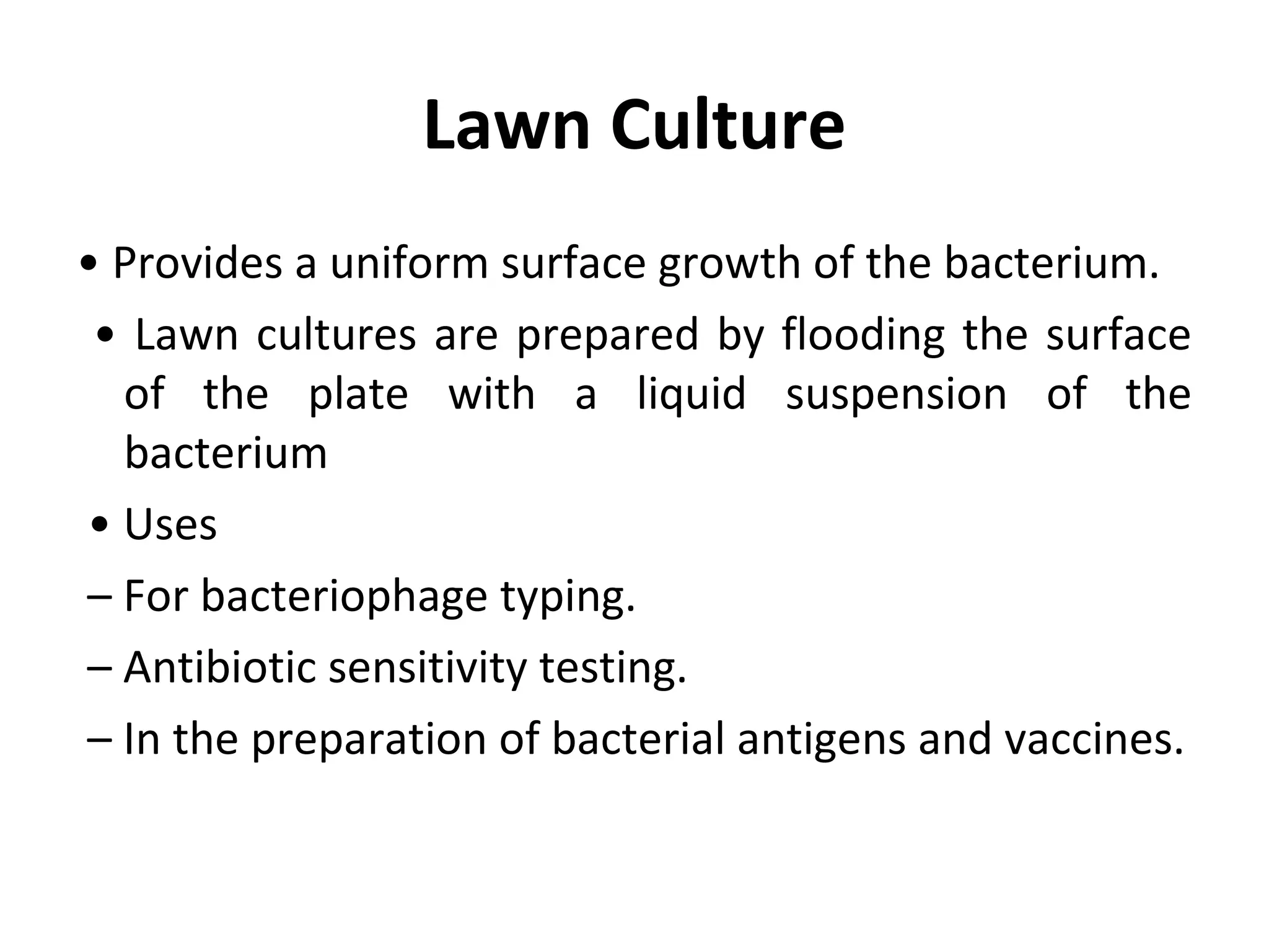 Cultivation of bacteria and culture methods | PPT