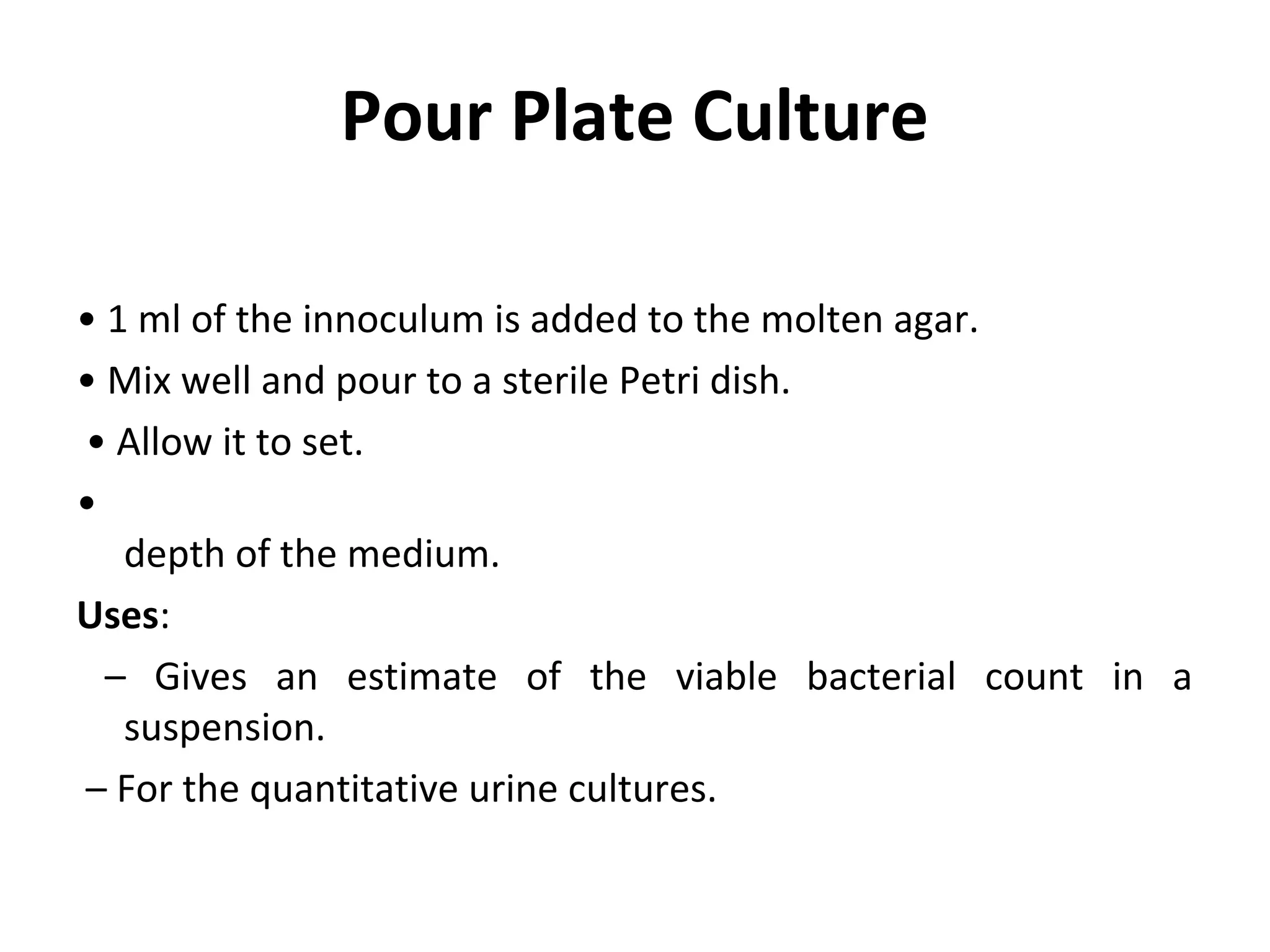 Cultivation of bacteria and culture methods | PPT