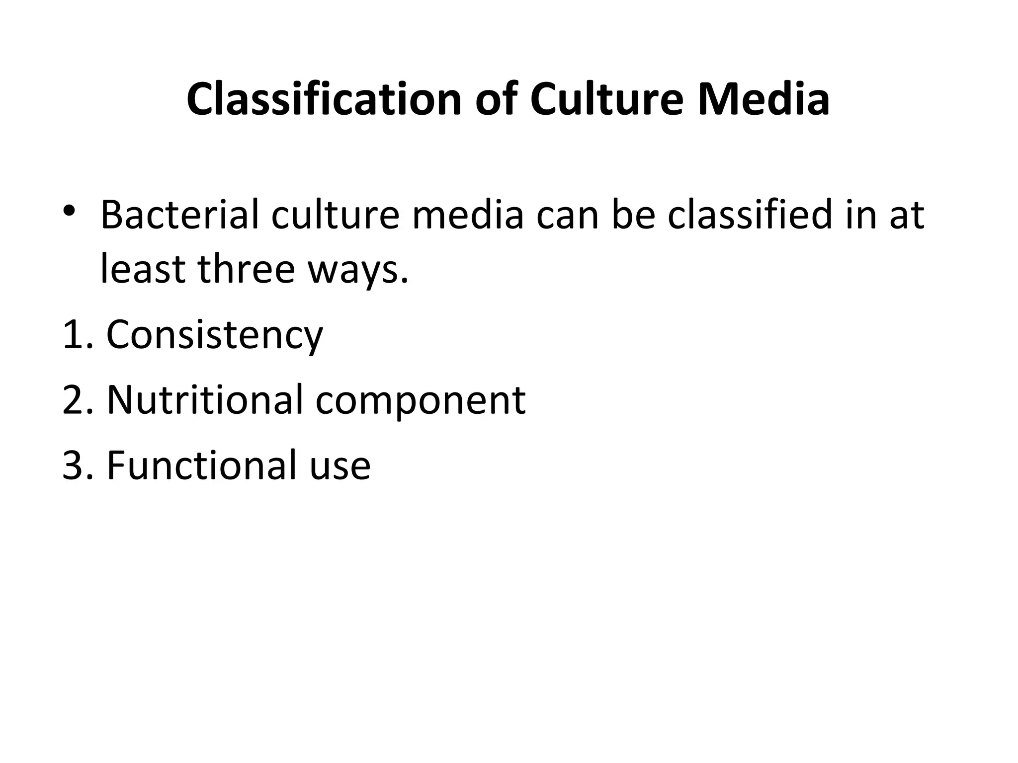 Cultivation of bacteria and culture methods | PPT