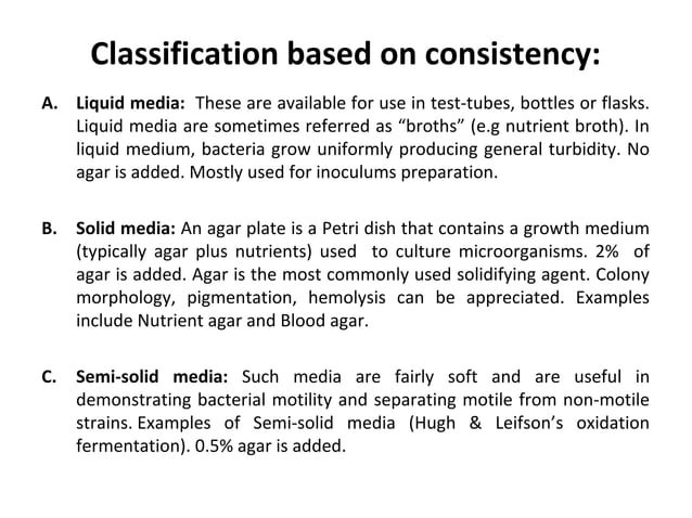 Cultivation of bacteria and culture methods | PPT | Biological Sciences ...