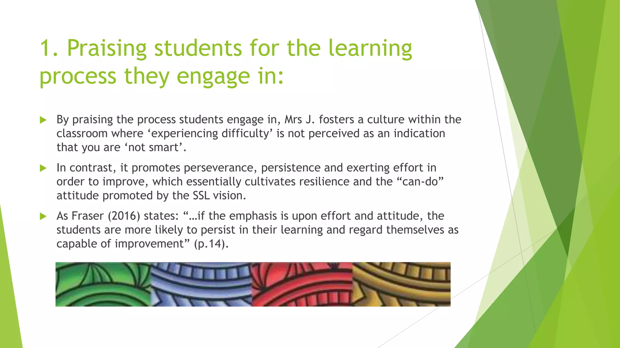 Cultivation of growth mindset | PPTX