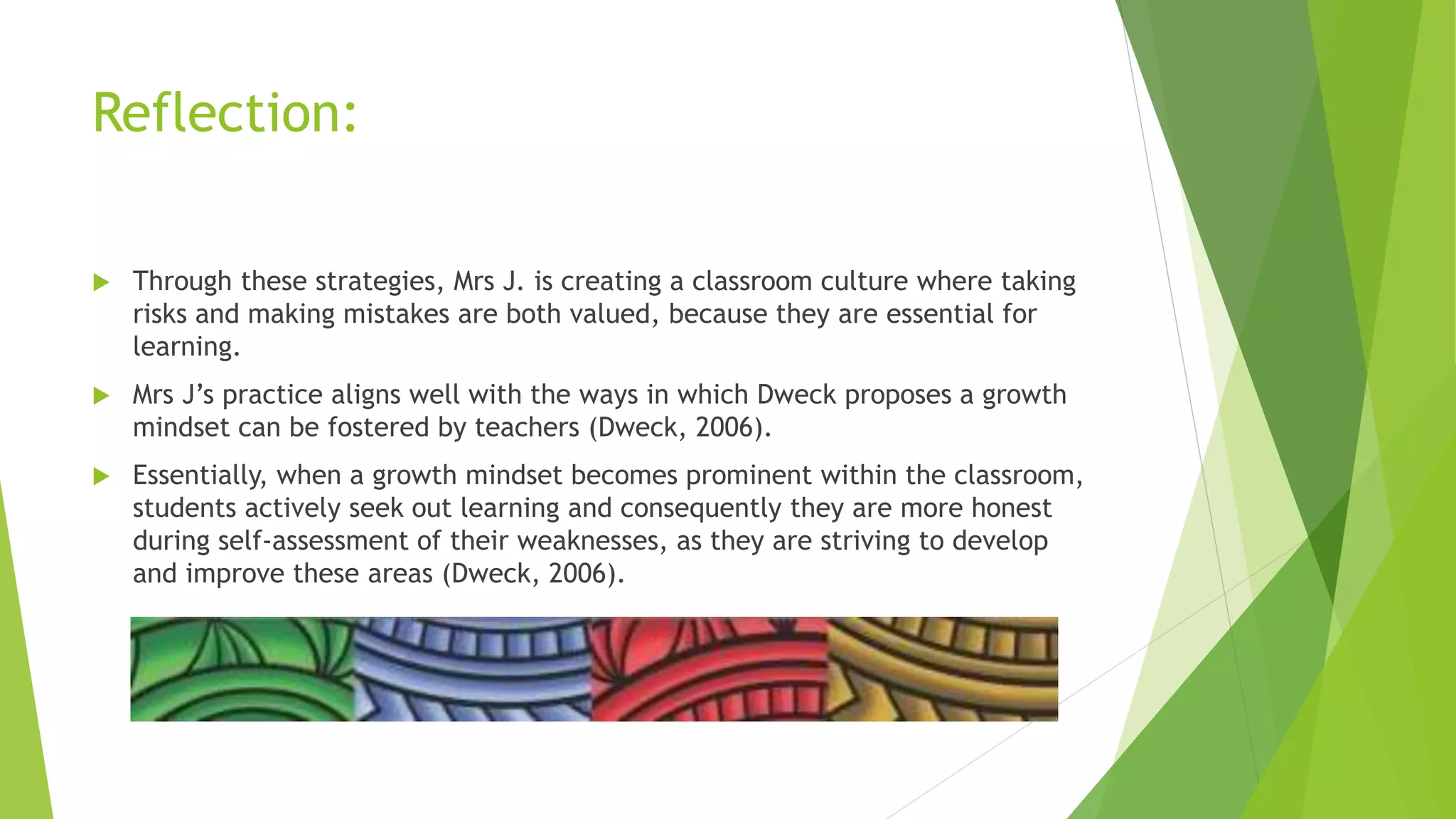 Cultivation of growth mindset | PPT