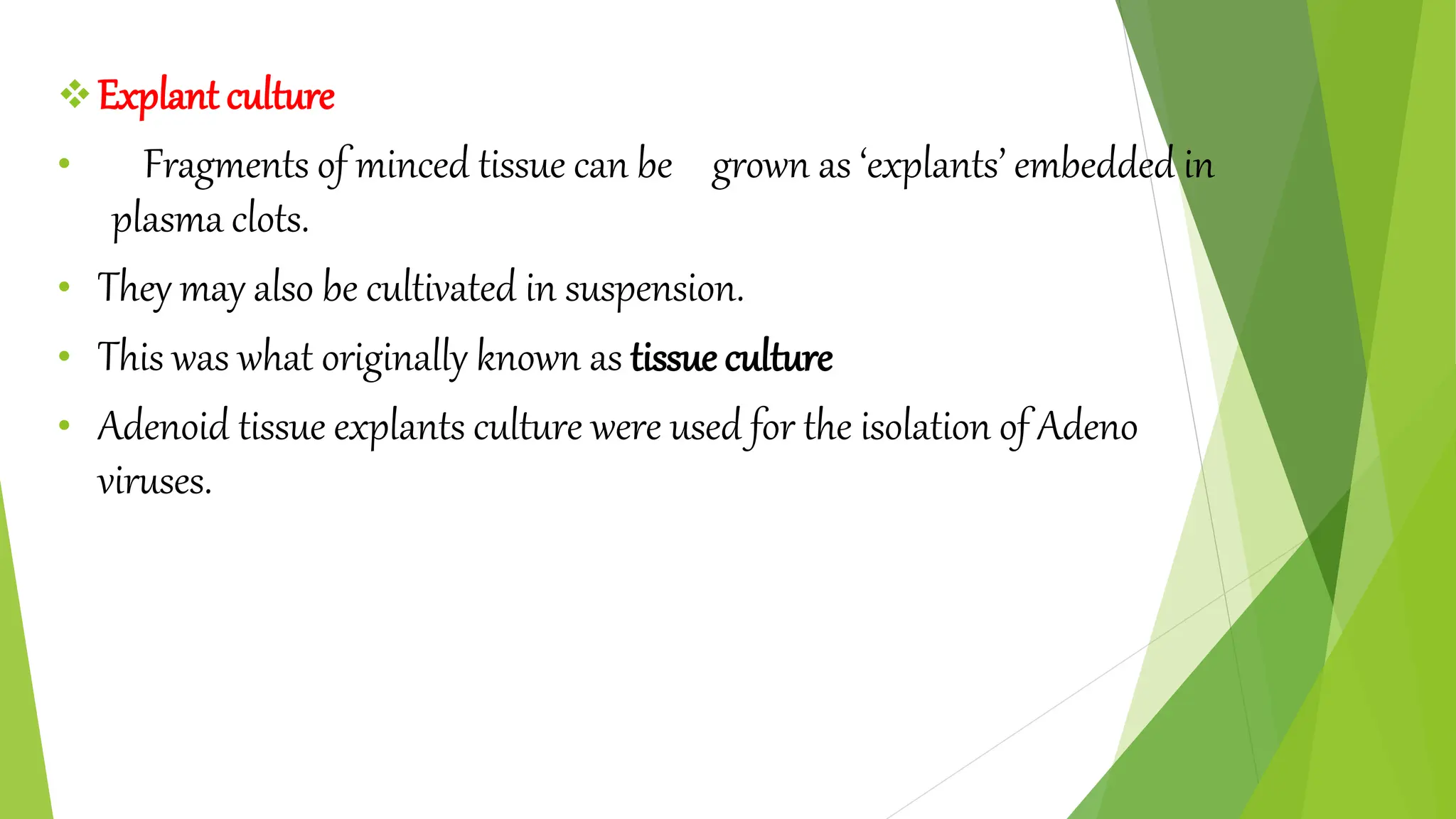 Cultivation of human viruses and its different techniques. | PPTX