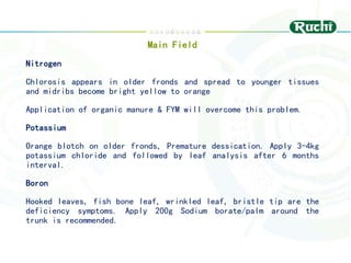 Cultivation of oil palm | PPTX