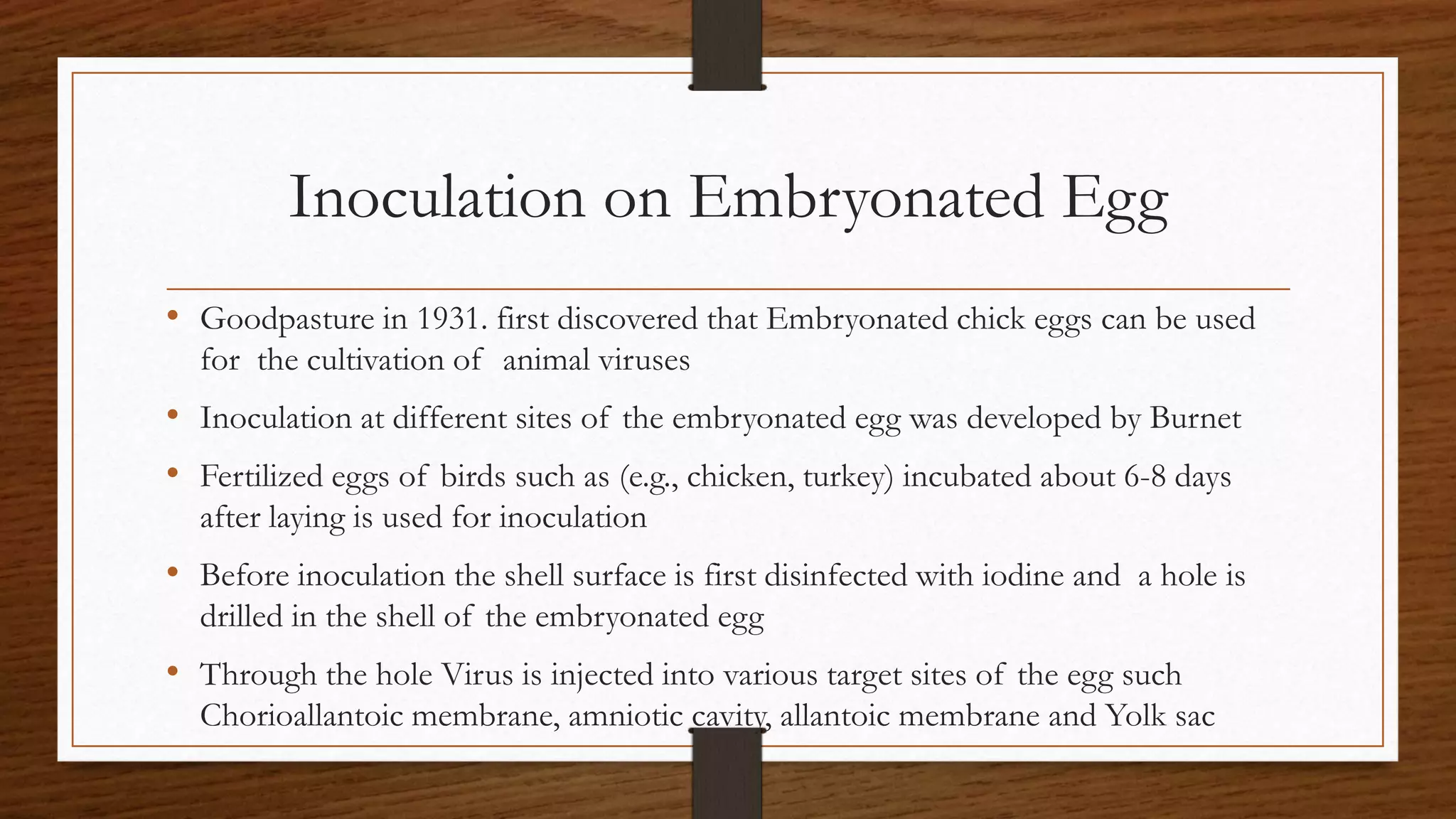Cultivation of viruses | PPTX