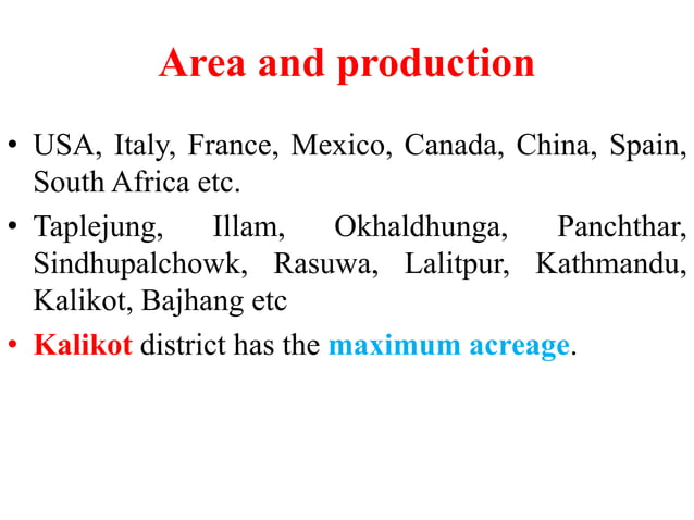 Cultivation practice of peach in Nepal.pptx | Gardening | Home & Garden