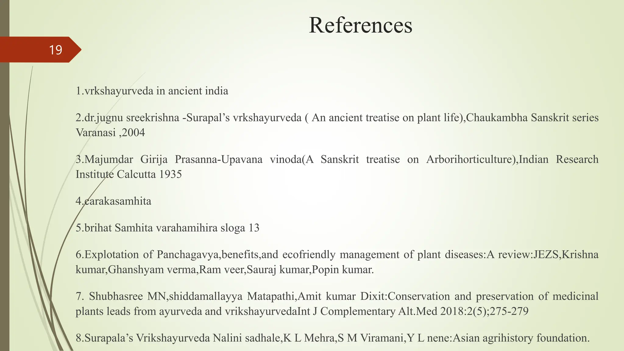 Cultivation practices in classics of Vrikshayurveda | PPTX