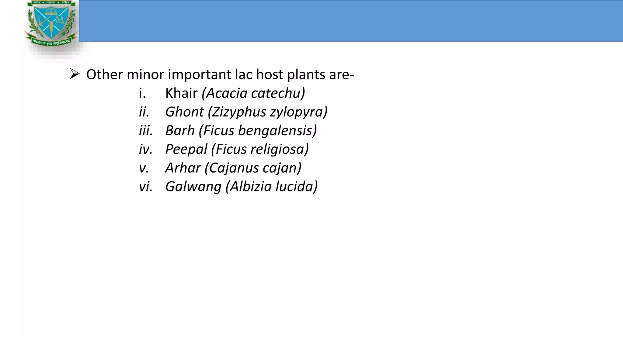 Cultivation techniques of lac insects | PPTX