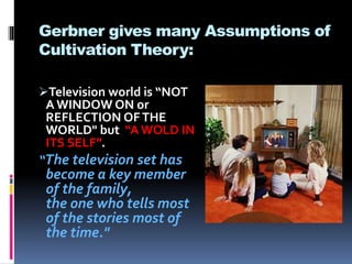 Cultivation Theory | PPT