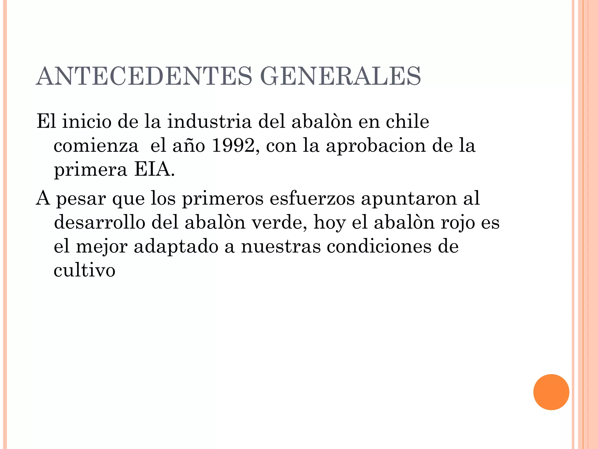 Cultivo de abalon en chile por octaavio aravena y daniela jeldres | PPT