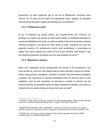 Cultivo del guandul | PDF