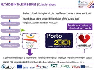 Creative tourism and guiding. How guides can integrate creative tourism ...