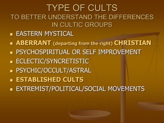 Cults 101default | PPTX