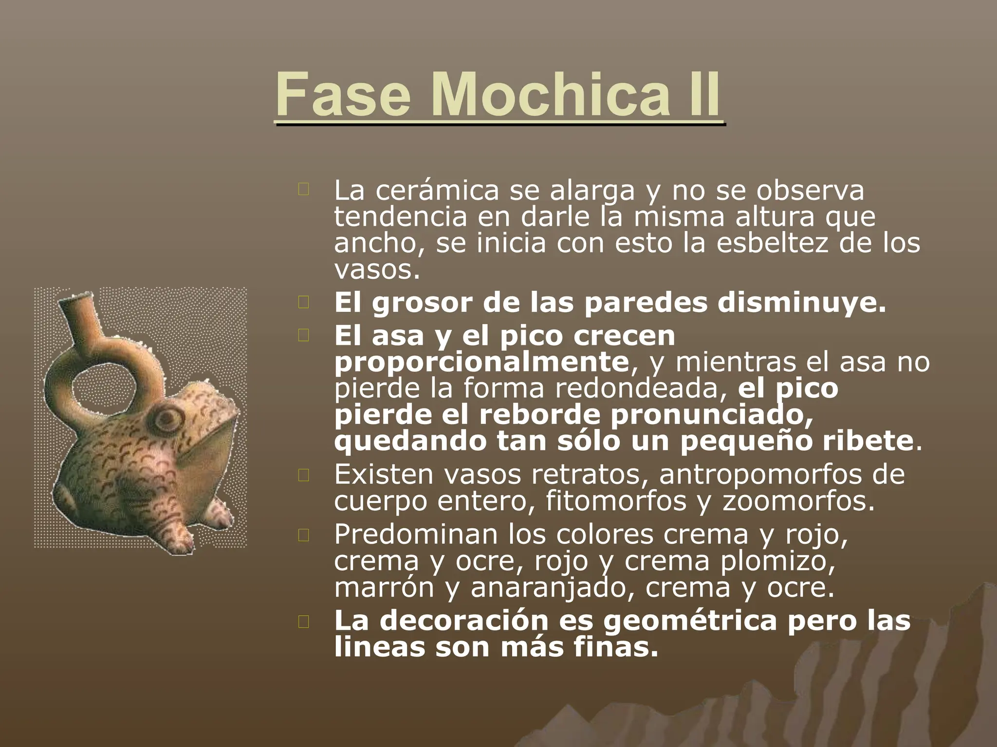 cultura mochica y sus principales caracteristicas | PPTX