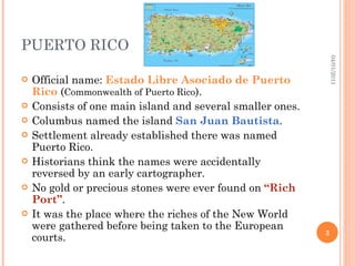 Cultura - Puerto Rico | PPT