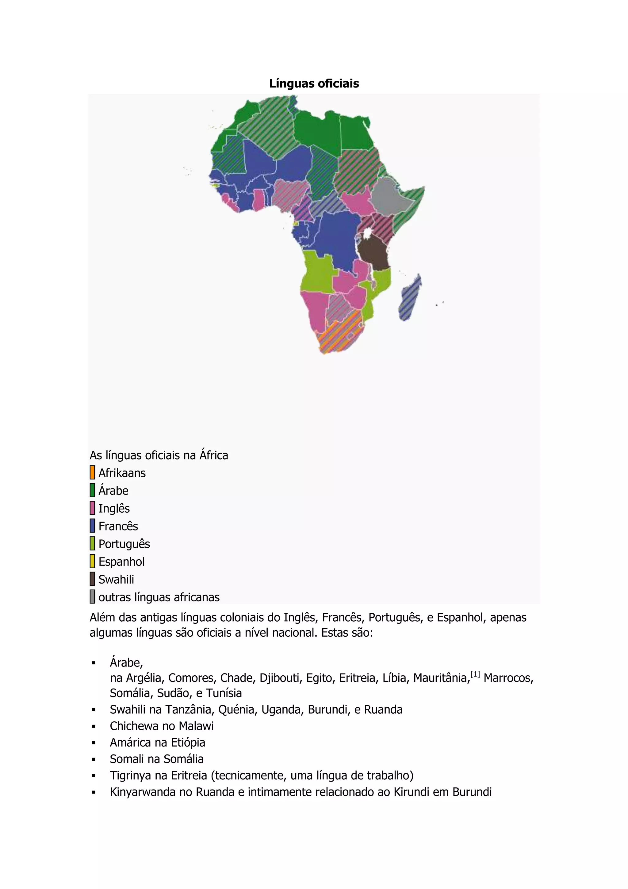 Cultura africana | DOCX