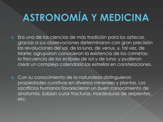 Cultura azteca | PPTX