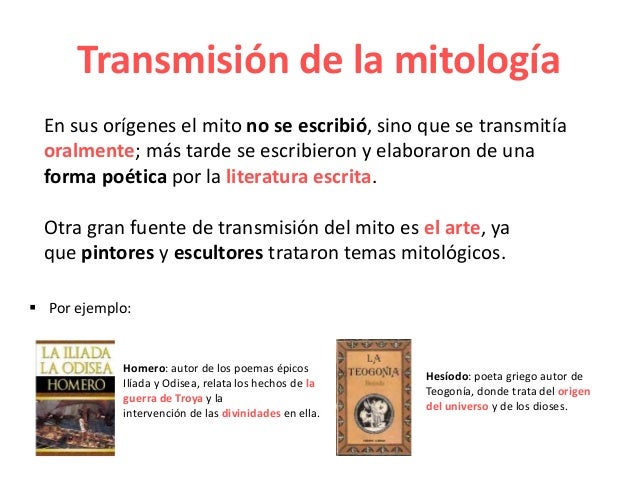 Cultura clásica mitos