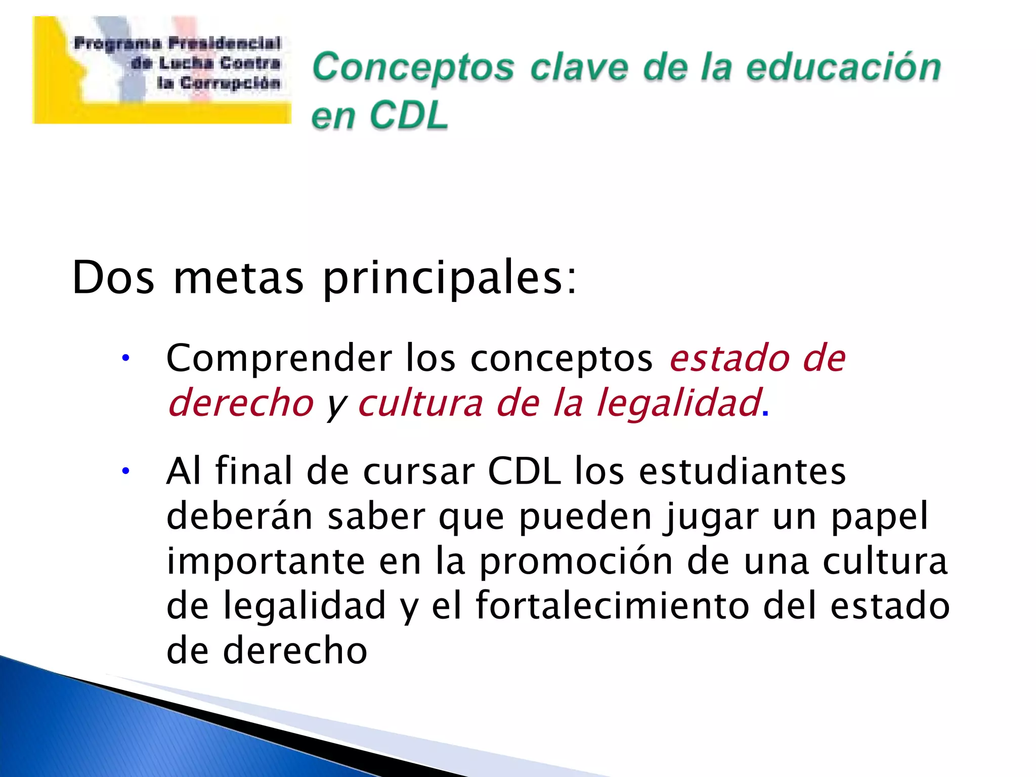 Cultura de la legalidad | PPT