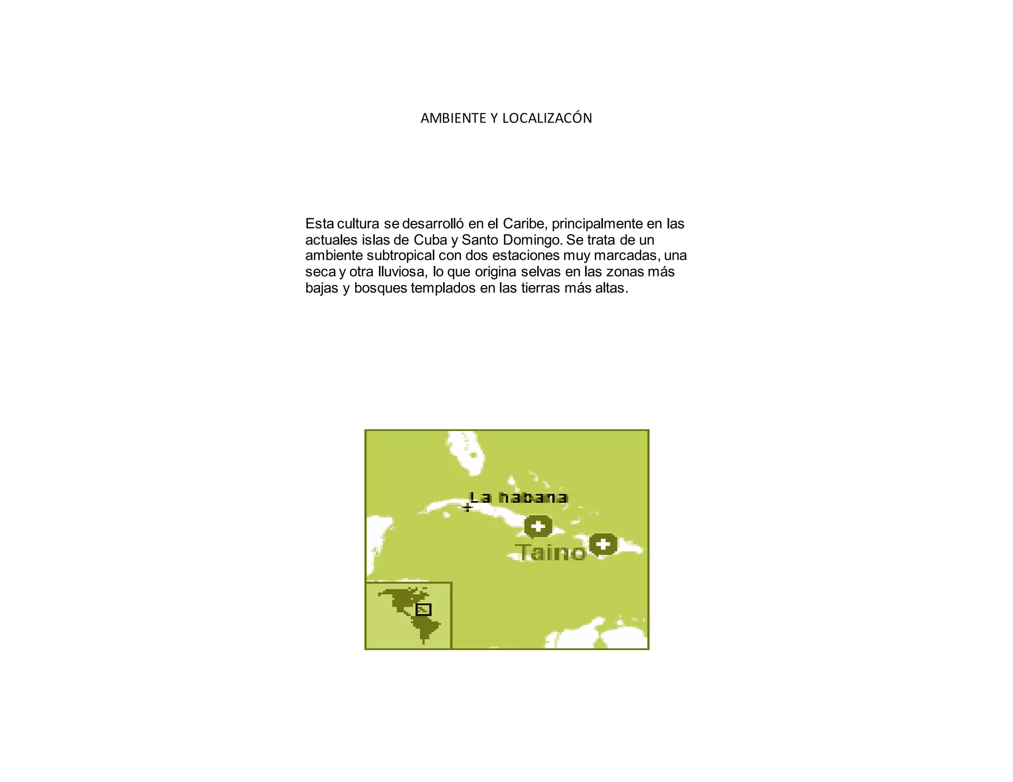 Cultura de los tainos | DOCX | South America Travel | Travel Locations