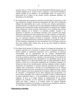 Cultura de nuestra américa. (1) | PDF