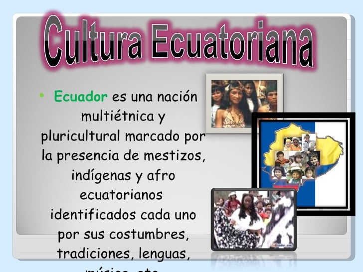 Culturas del Ecuador