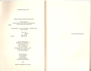 Cultura e politica 1964 1969 roberto schwarz | PDF