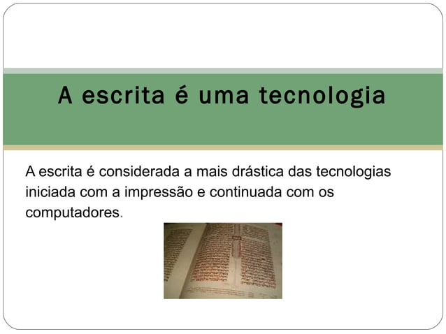 Cultura Escrita | PPT