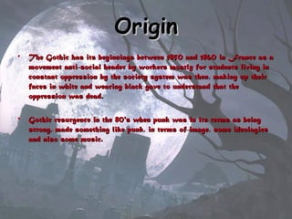 Gothic Culture | PPT